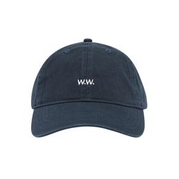 Wood Wood Cap Damen Gr&ouml;&szlig;e 55/60 navy / wei&szlig;