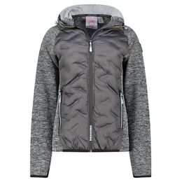 ANAPURNA Fleecejacke "Tagadana" in Grau - 77% | Gr&ouml;&szlig;e XXL | Damenjacken