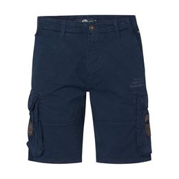 Petrol Cargoshorts in Dunkelblau - 58% | Größe M | Herrenhosen