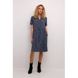 Kaffe Kleid in Dunkelblau - 69% | Größe 36 | Damen-kleider