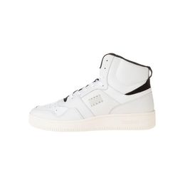 Tommy Hilfiger Shoes Leder-Sneakers in Creme - 60% | Gr&ouml;&szlig;e 46 | Herrensneakers