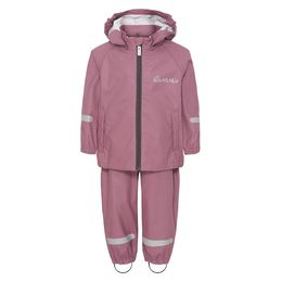 HULABALU 2tlg. Regenoutfit "Storm" in Rosa - 42% | Größe 110 | Kinder-outdoor-jacken