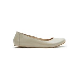 Comfortfusse Leder-Ballerinas in Beige - 70% | Größe 40 | Damen-ballerinas