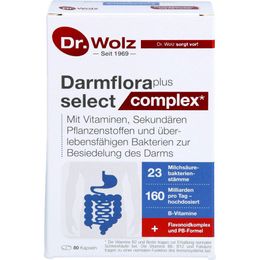 Dr. Wolz Zell GmbH Darmflora plus select complex magensaftres.Kapseln 80 St