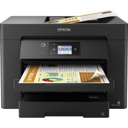 Epson Multifunktionsdrucker »WorkForce WF-7830DTWF« schwarz Beidseitiger Druck, Display