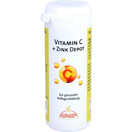 Allpharm Vitamin C+ZINK Depot Kapseln 100 St