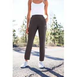 Damen Freizeithose mit variabler Saumweite graphit Größe 38