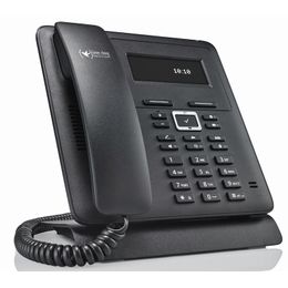 Telekom Kabelgebundenes Telefon »IP Systemtelefon IP 620« ( ) schwarz Anrufbeantworterunterstützung mit Nachrichtenanzeige und Abfrage