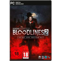 Paradox Interactive Spielesoftware &raquo;Vampire: The Masquerade - Bloodlines 2 Day One Edition (CiB)&laquo; PC transparent Ver&ouml;ffentlichungsdatum: 21.10.2025