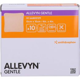 ACA M&uuml;ller Allevyn Gentle 10x10 cm Schaumverband 10 St