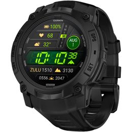 Garmin Smartwatch »Instinct 3 AMOLED 50 mm Tactical Edition« (3, 3 cm / 1, 3 ′′) Schwarz