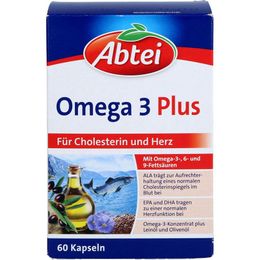 Abtei Omega-3 Plus Kapseln Tf 60 St