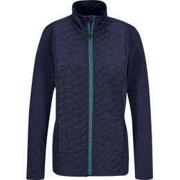 Damen Funktionsjacke mit elastischen Ärmeln marine-topas Größe 38