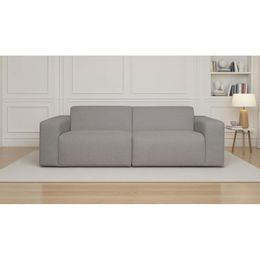 OTTO home 3-Sitzer &raquo;Koa, 228 cm, Modulsofa in Cord, Chenille, Struktur, Webstoff&laquo; Designsofa, weicher Lounge-Sitzkomfort, Welleunterfederung, 