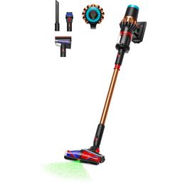 Dyson Akku-Hand-und Stielstaubsauger »V16 (DS60) Piston Animal, 900W, bis zu 70 Minuten Laufzeit« Mattes Schwarz/Kupfer