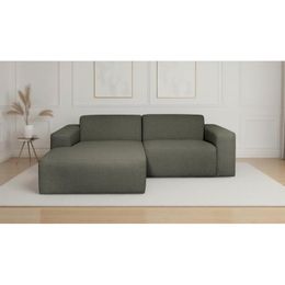 OTTO home Ecksofa &raquo;Koa, 228 cm, L-Form, Modulsofa in Cord, Chenille, Struktur, Webstoff&laquo; Designsofa, weicher Lounge-Sitzkomfort, Welleunterfederung, 
