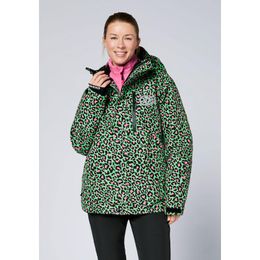 Chiemsee Skijacke Light Green-Light Pink S (36) S (36) Chiemsee Damen Skijacke im angesagten Leo-All-Over