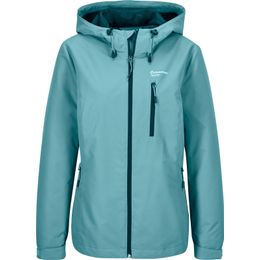 Damen Funktionsjacke mit weitenverstellbaren &Auml;rmeln ozean Gr&ouml;&szlig;e 42
