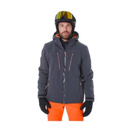 Killtec Skijacke »KSW 50 MN SKI JCKT« Herren Skijacke: wasserdicht, atmungsaktiv, 4-Wege-Stretch, Schneefang nachtblau XXL XXL Herren Skijacke mit...