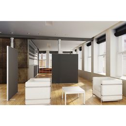 meet Beistelltisch easyDesk , HxBxT 400 x 600 x 600 mm, anthrazit