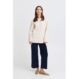 b. young Strickpullover BYNELLO Loose fit in Birch Melange | Gr.: M