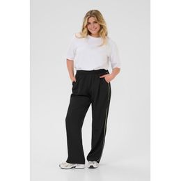 Kaffe curve Casual Hose KCtenna Loose fit in Black Deep | Gr.: 44