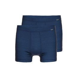 Ammann Retro Short / Pant Jeans Feinripp in Blau | Gr.: M