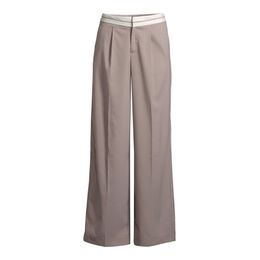 A&eacute;ropostale Hose 'PREPPY' Damen Gr&ouml;&szlig;e 38 taupe / wei&szlig;