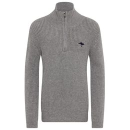Kangaroos Strickpullover in graumeliert | Gr.: 128/134