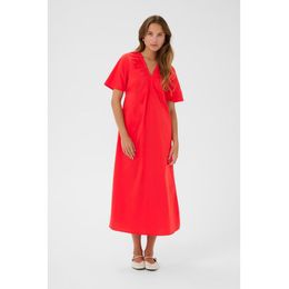 Culture Kleid CUberri Fitted in Fiery Red | Gr.: M