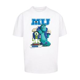 F4NT4STIC Shirt 'Disney Monsters University Poster' male White size XXL