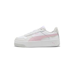 Puma Sneaker 'Carina' Herren Gr&ouml;&szlig;e 38 beige / hellpink / wei&szlig;