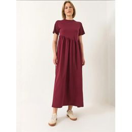 Bianco Lucci Kleid Damen Gr&ouml;&szlig;e 38 burgunder Winterkleid