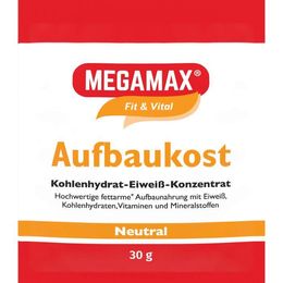 Megamax Aufbaukost neutral Pulver 30 g