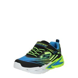 Skechers Sneaker 'FLEX-GLOW ULTRA' Jungen Größe 28 blau / grün / schwarz