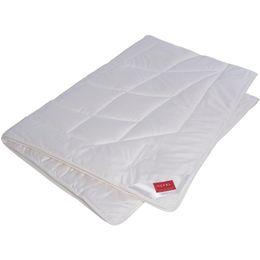 Naturfaserbettdecke Hefel "Pure Bamboo", wei&szlig;, B:155cm L:220cm, Bezug: 100% Baumwolle. F&uuml;llung: 80% Viskose, 20% Polylactid, Bettdecken, optimal f&uuml;r die Sommerzeit