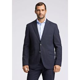 Anzugsakko LINDBERGH "LINDBERGH Blazer", Herren, Gr. 28, blau (dk blau mix), Obermaterial: 54% Polyester, 44% Wolle, 2% Elasthan; Futter: 95% Polyester, 5% Elasthan, Sakkos
