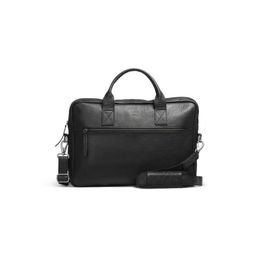still nordic Damen Handtasche "still nordic Bag stillClean"schwarz, Obermaterial: 100% Leder, Taschen