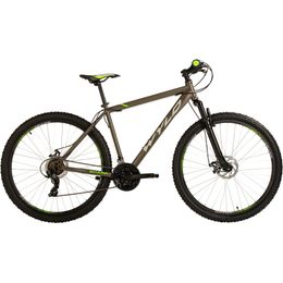 Mountainbike WYLD "Mountainbike Hardtail 29'' Sharp anthrazit 21 Gänge RH 51 cm" Gr. 51, grau (grau, schwarz), Fahrräder, 51cm, 29 Zoll (73,66cm) hinten: 29 Zoll (73,66cm)
