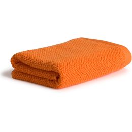 M&ouml;ve Handtuch M&Ouml;VE "Bliss", orange, B:50cm L:100cm, Walkfrottier, Obermaterial: 100% Baumwolle, Handt&uuml;cher, Perlstruktur mit leichtem Massageeffekt