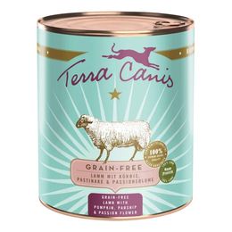 Terra Canis getreidefrei Lamm mit K&uuml;rbis Hunde-Nassfutter getreidefrei 6x800g