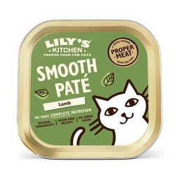 LILY'S KITCHEN Cat Smooth Pat&eacute; Lamm Katzen-Nassfutter getreidefrei 19x85g