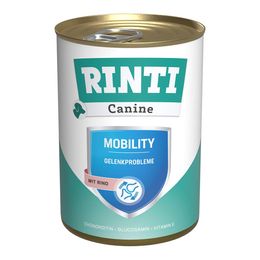Rinti Canine Mobility Rind Hunde-Nassfutter zur Unterst&uuml;tzung der Gelenke 6x400g
