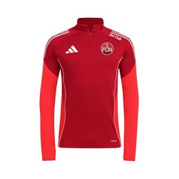 adidas Performance Sportsweatshirt 'FC Nürnberg' Herren Größe XL rot / schwarz / weiß