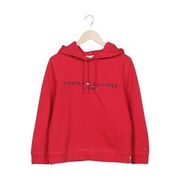 Tommy Hilfiger Kapuzenpullover Damen Gr&ouml;&szlig;e XS Second Hand rot
