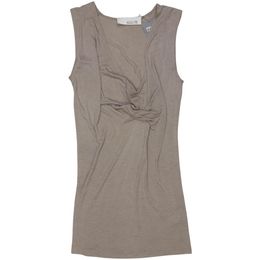ALLUDE Top Damen Gr&ouml;&szlig;e S Second Hand beige