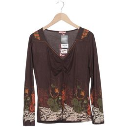Joe Browns Langarmshirt Damen Gr&ouml;&szlig;e L Second Hand braun