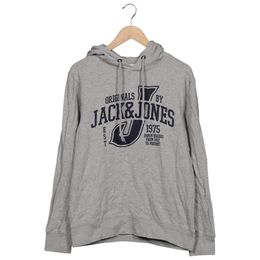 Jack & Jones JACK & JONES Kapuzenpullover Herren Gr&ouml;&szlig;e L Second Hand grau
