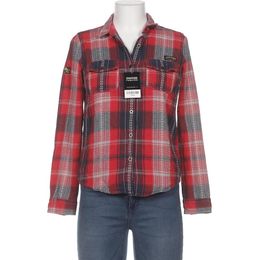 Superdry Bluse Damen Größe M Second Hand rot