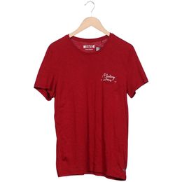 Mustang T-Shirt Herren Gr&ouml;&szlig;e L Second Hand rot